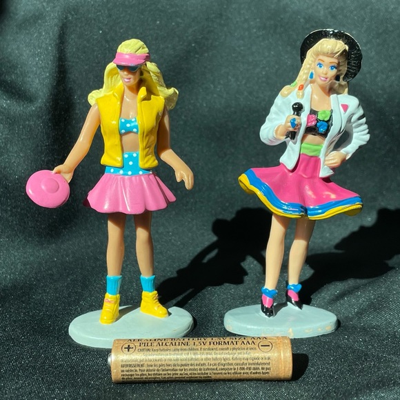 Mattel | Toys | 2 Mini Barbie Figures | Poshmark
